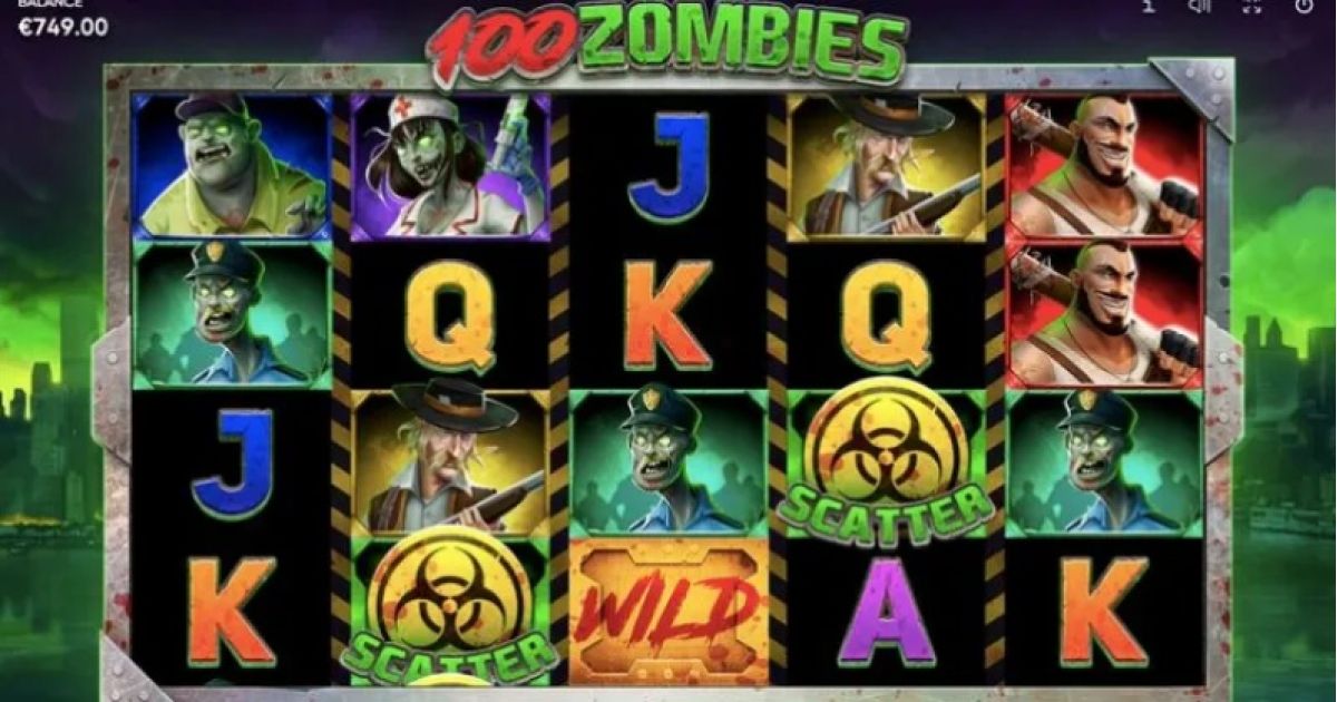 100 Zombies spelautomat från Endorphina ⓻⓻⓻ Spela online!