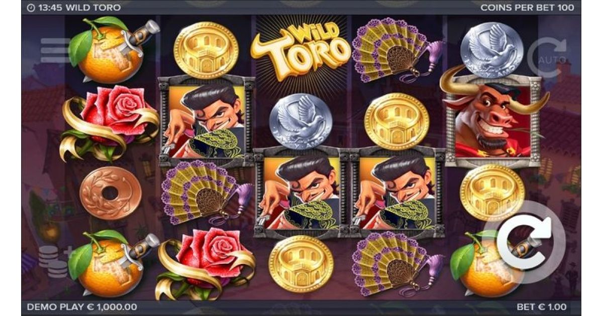 Wild Toro spelautomat från ELK Studios ⓻⓻⓻ Spela online!